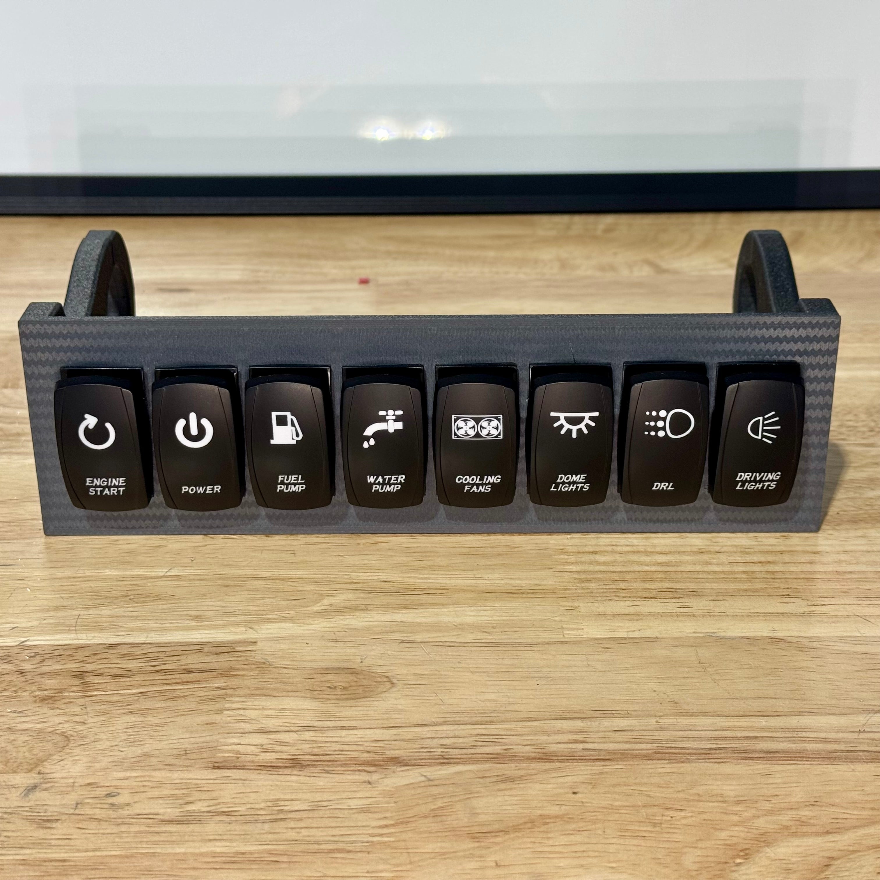 SCJ Pro 8-Rocker Switch Panel – StreetCarJoe