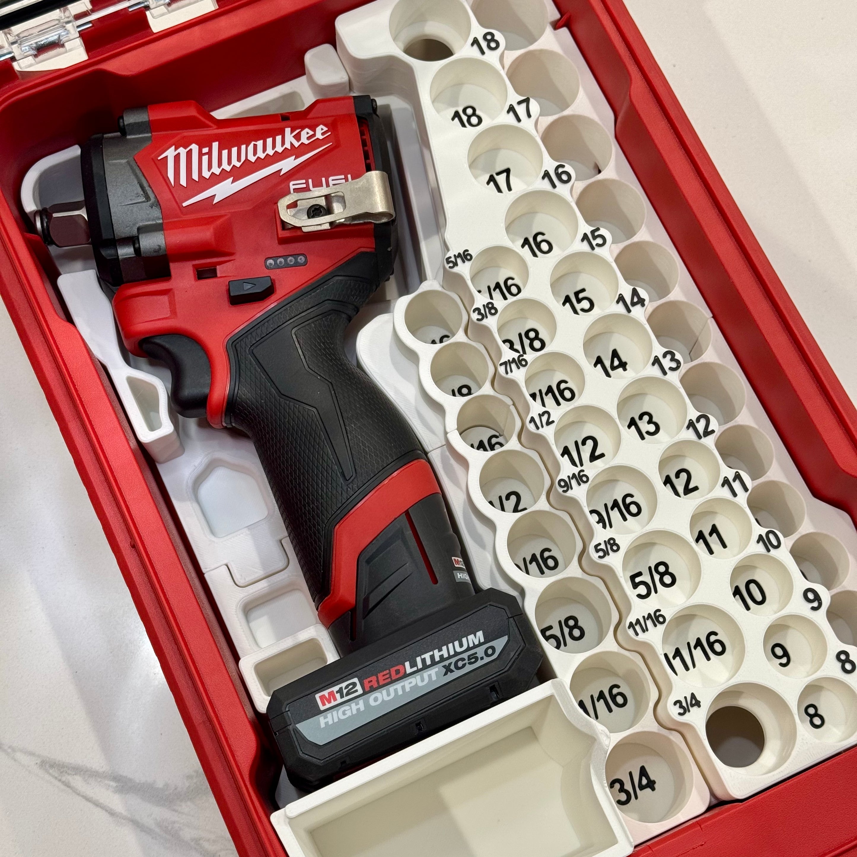 Milwaukee Packout - M12 Impact Insert Kit – StreetCarJoe