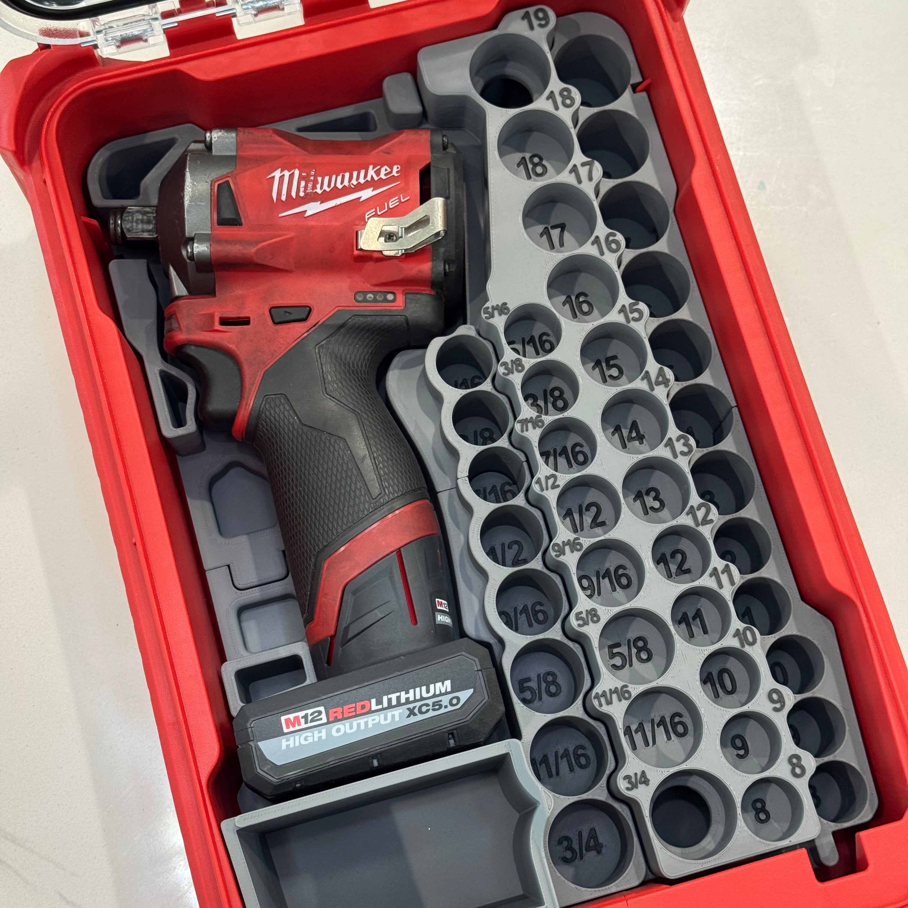 Milwaukee Packout - M12 Impact Insert Kit – StreetCarJoe