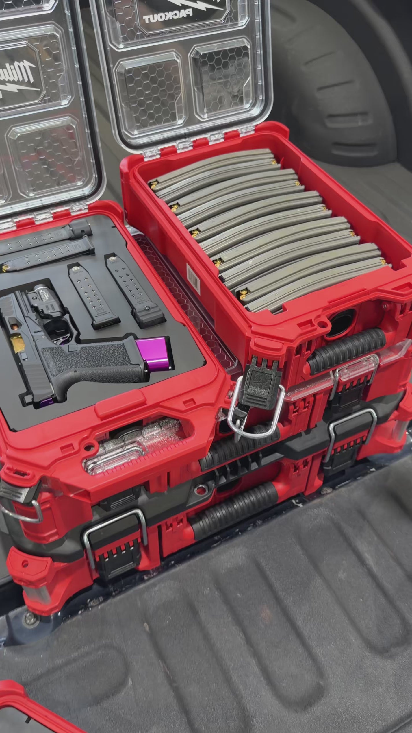 Milwaukee Packout - AR15 Mag Storage - Custom Insert Kit - 5.56/.223 ...